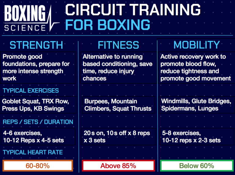 Boxing Strength and Conditioning Circuit - Boxing Science