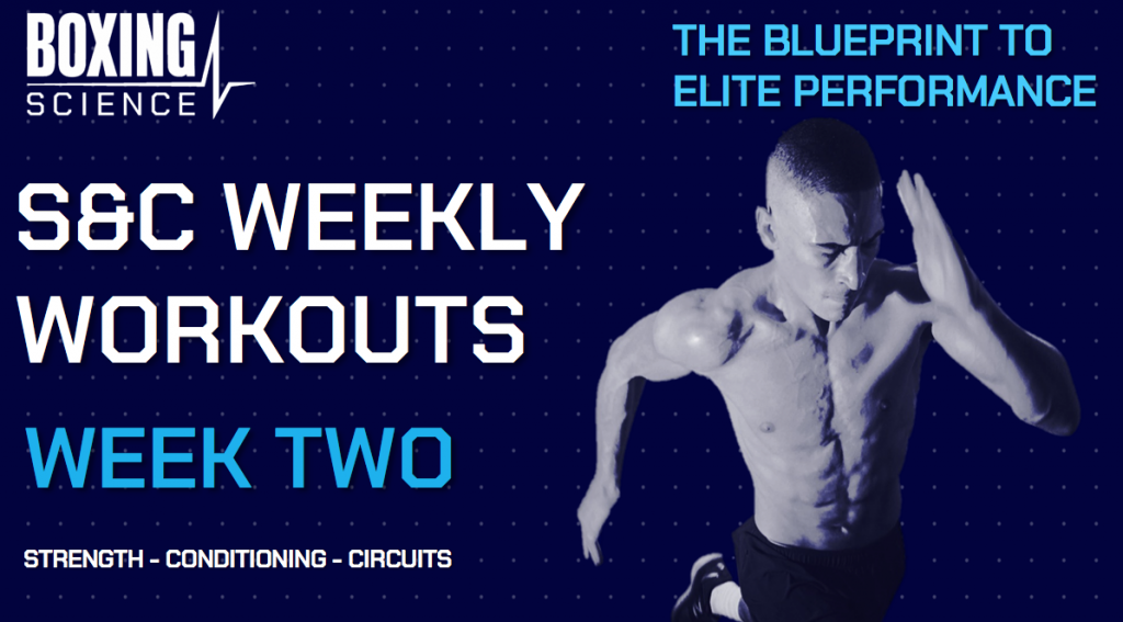 S&C Weekly Workouts - Boxing Science