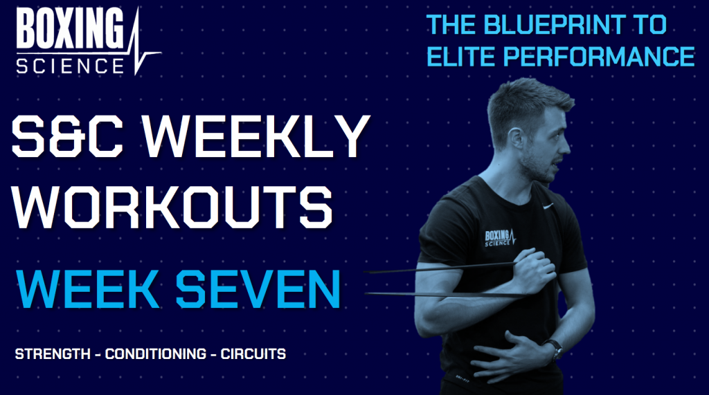 S&C Weekly Workouts - Boxing Science