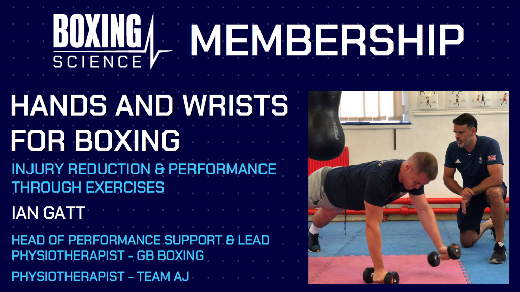 Strength and Conditioning - Boxing Science