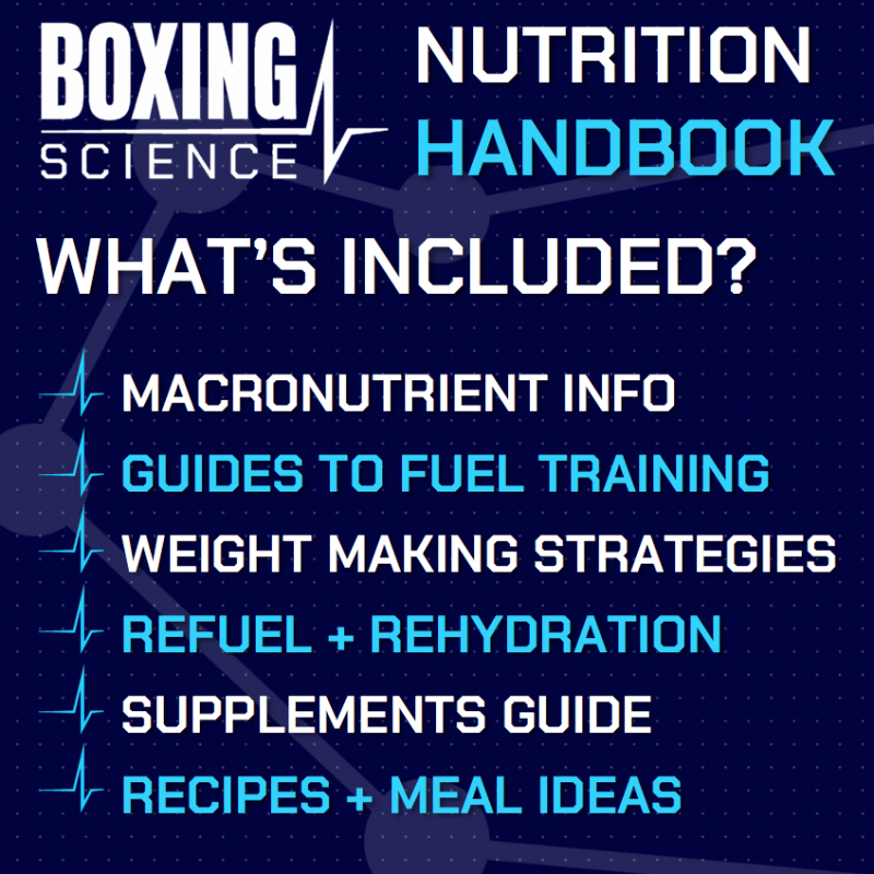 Nutrition for Boxing by Boxing Science - Boxing Science