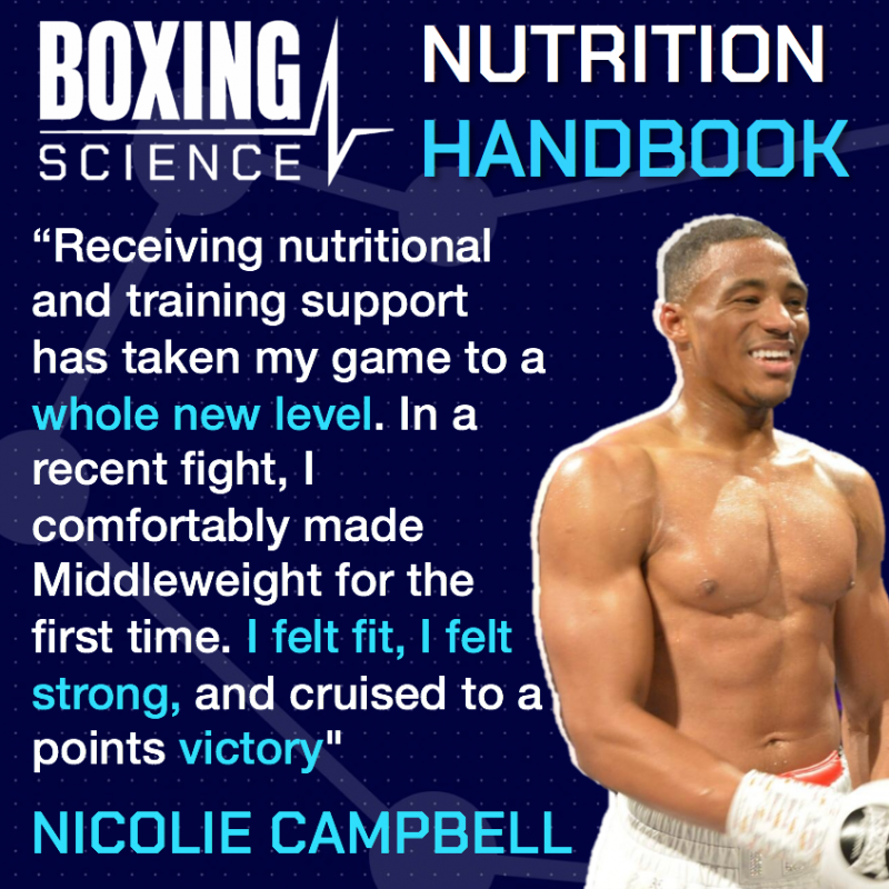 Nutrition for Boxing by Boxing Science - Boxing Science