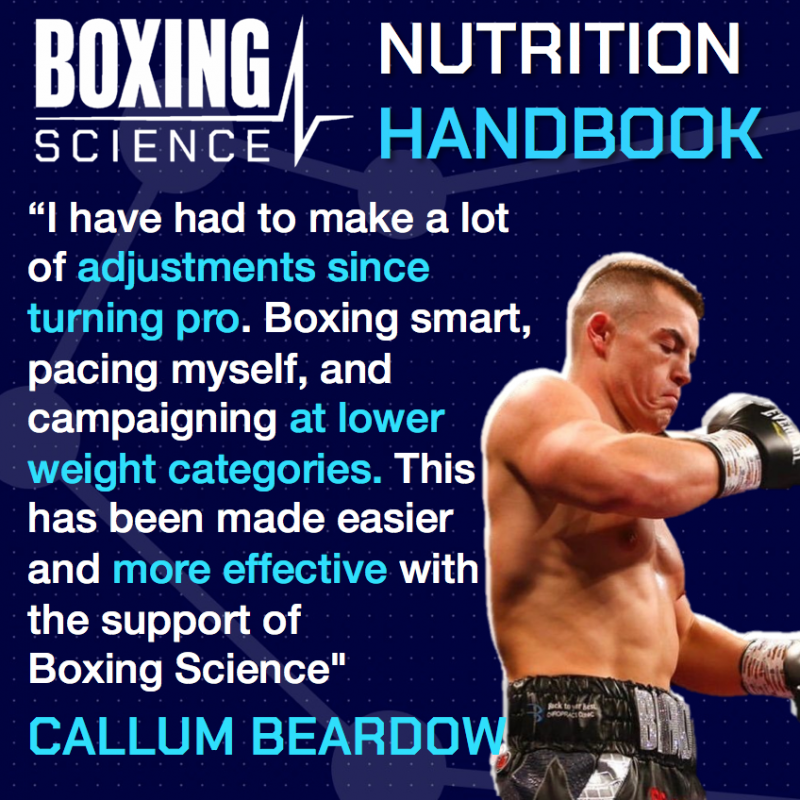 Nutrition for Boxing by Boxing Science - Boxing Science