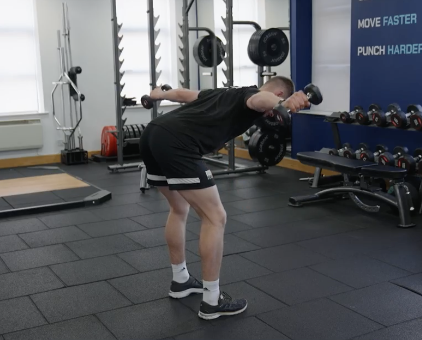 Hip Hinge DB Reverse Fly - Boxing Science