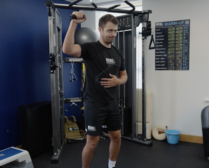 Overhead External Rotation Eccentrics - Boxing Science