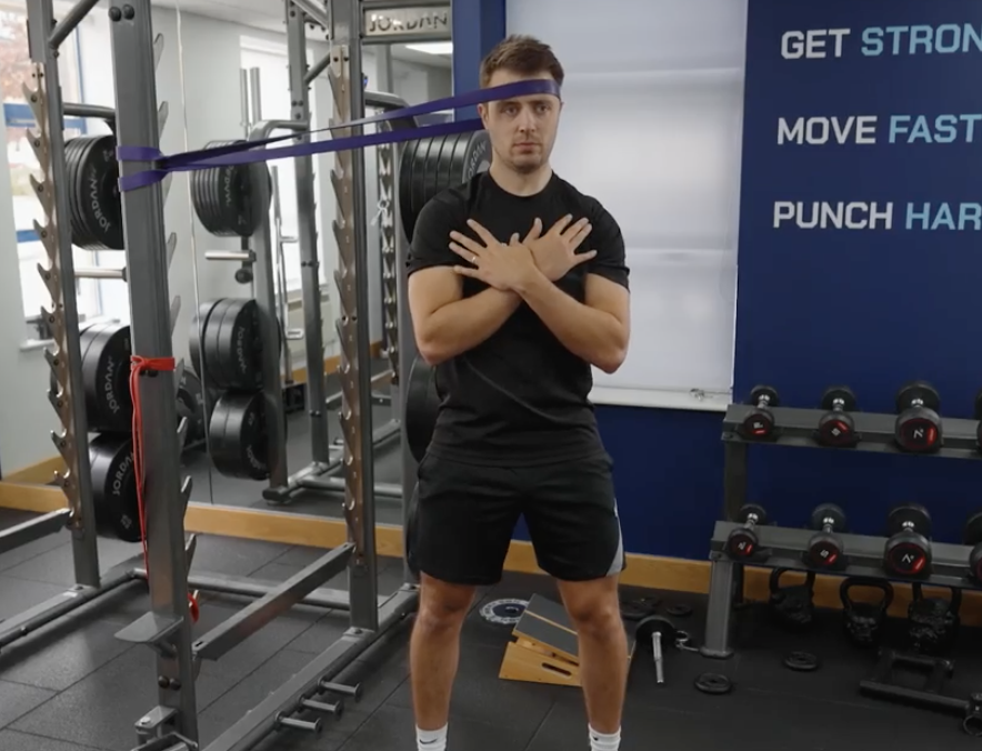 Lateral Banded Neck Holds - Boxing Science