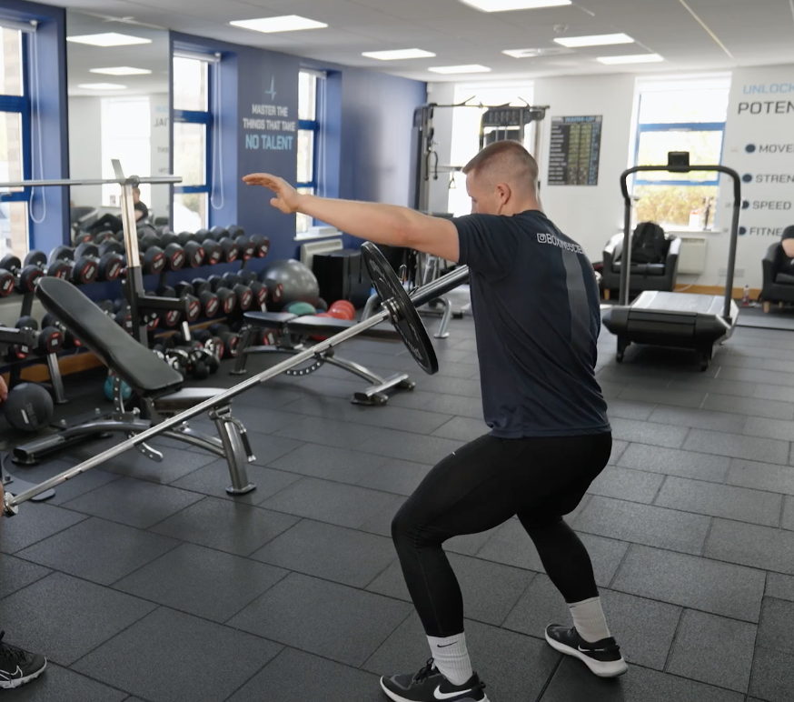 Landmine Punch with Rear Foot Loading - Boxing Science