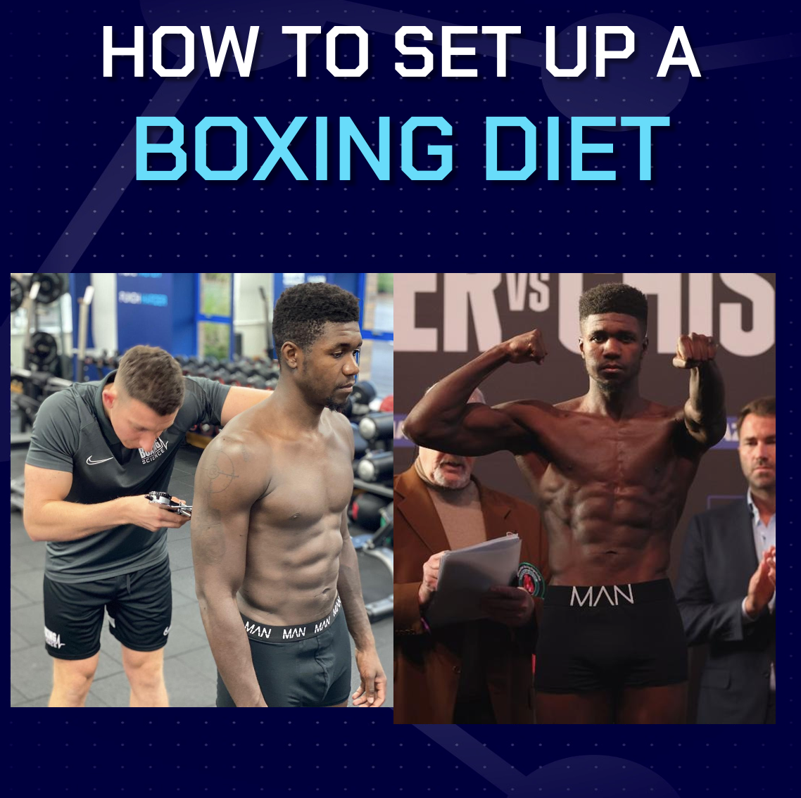 HOW TO SET UP A DIET FOR BOXING PART 1 Boxing Science HOW TO SET UP A DIET FOR BOXING PART 1 Boxing Science