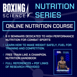 Boxing Nutrition Series by Boxing Science - Boxing Science
