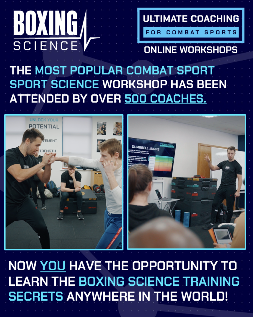 Ultimate Coaching for Combat Sports - ONLINE - Boxing Science